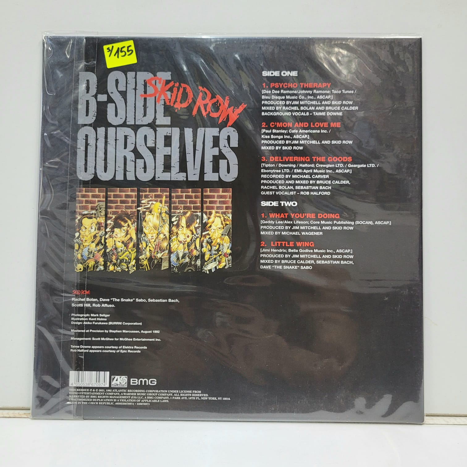 SKID ROW – B-SIDE OURSELVES (LP SELLADO) % | Central Vinilo Music Store