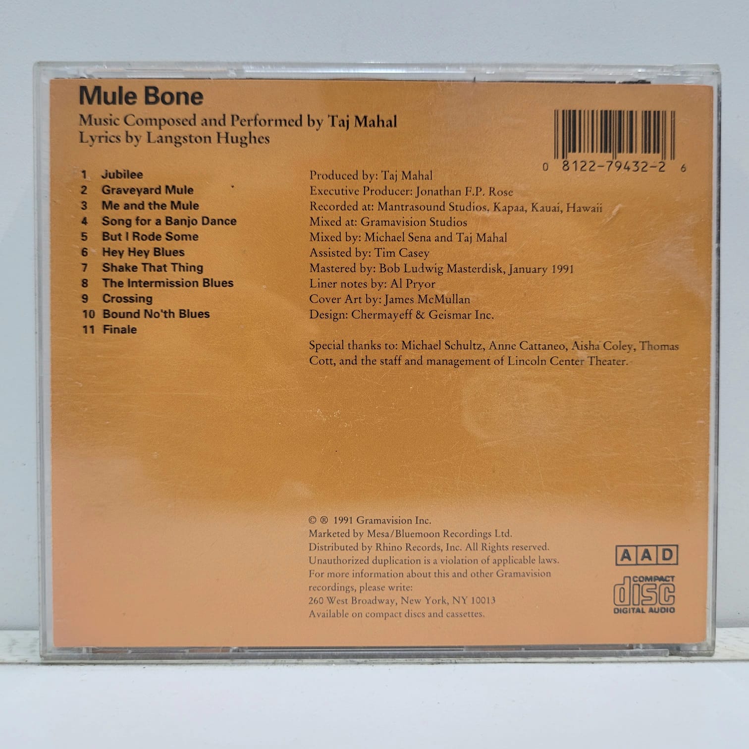 MULE BONE (CD) % | Central Vinilo Music Store