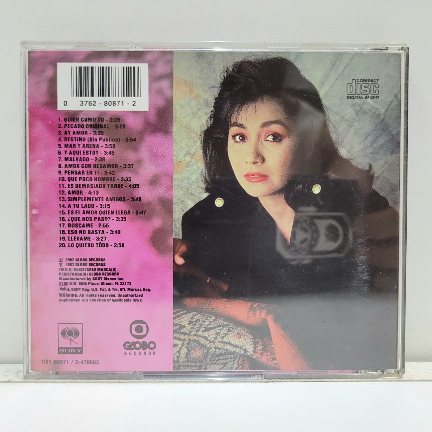 Ana Gabriel – The Best (CD) % | Central Vinilo Music Store