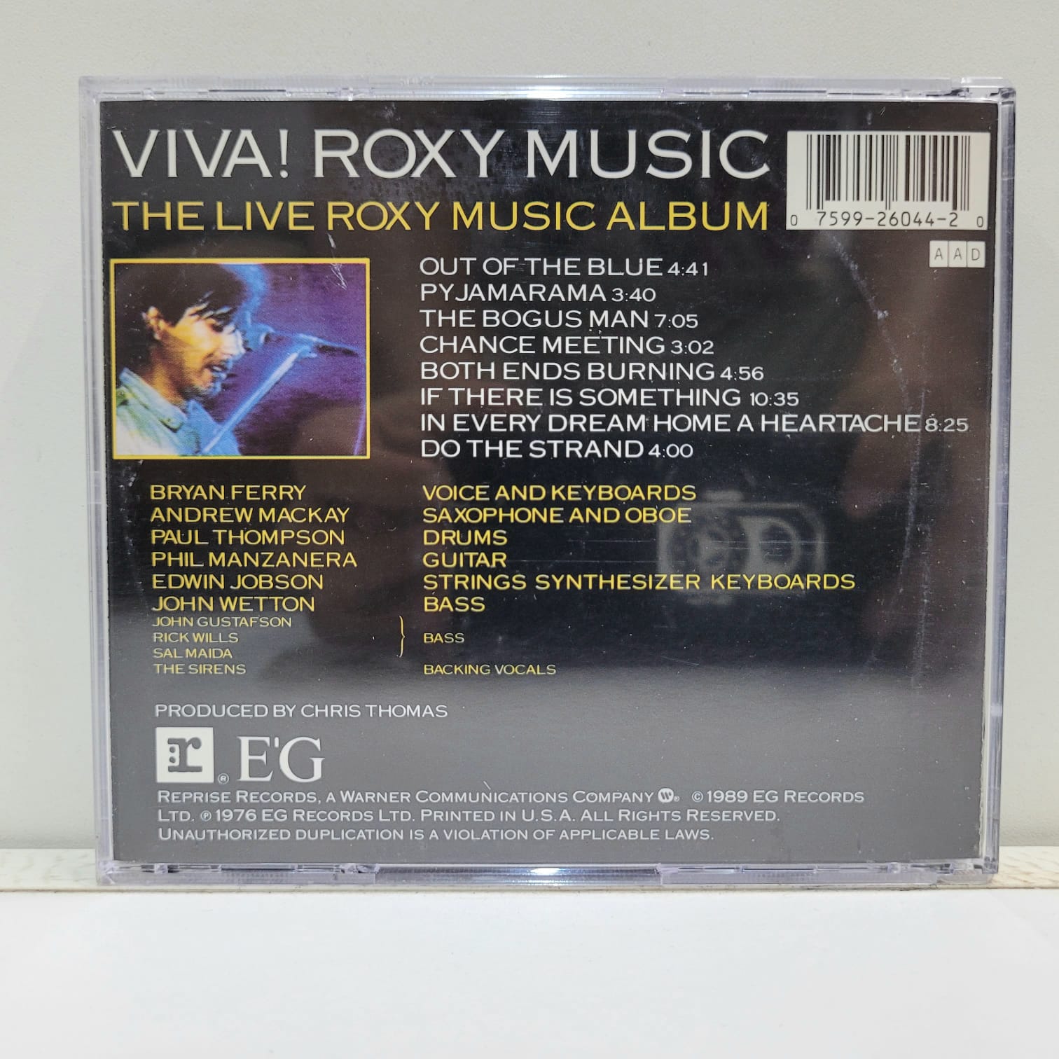 ROXY MUSIC (CD) % | Central Vinilo Music Store