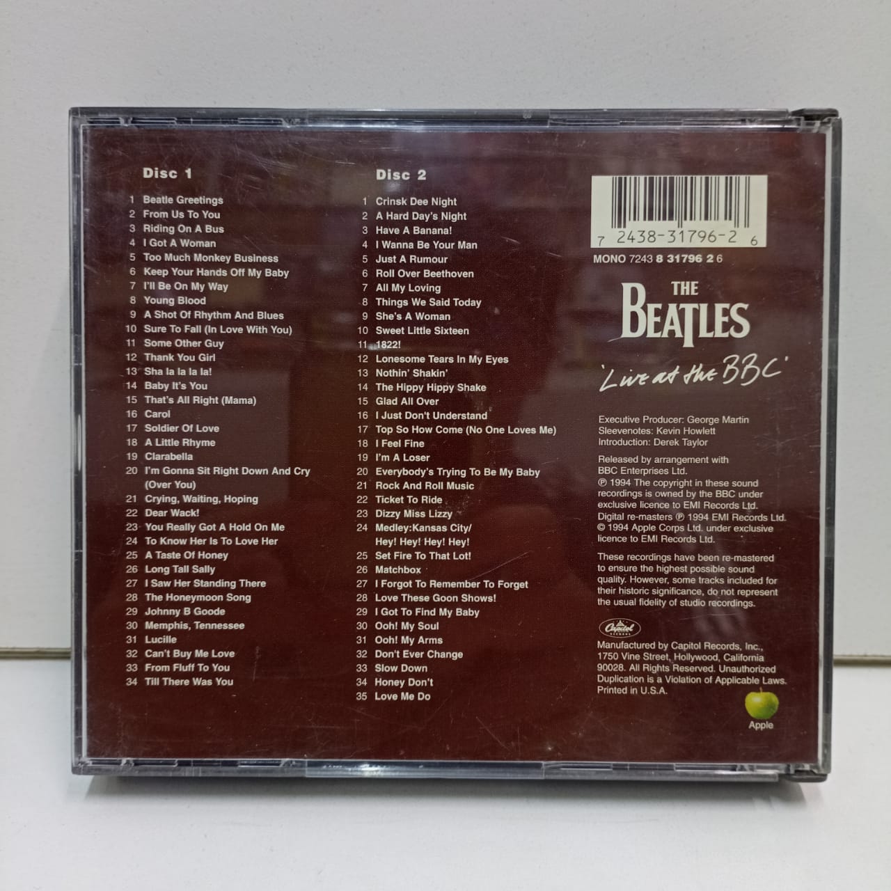 THE BEATLES – LIVE AT THE BBC (2 CD´S) % | Central Vinilo Music Store