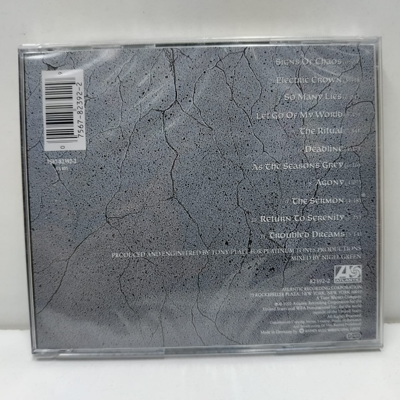 TESTAMENT – THE RITUAL (CD SELLADO) % | Central Vinilo Music Store