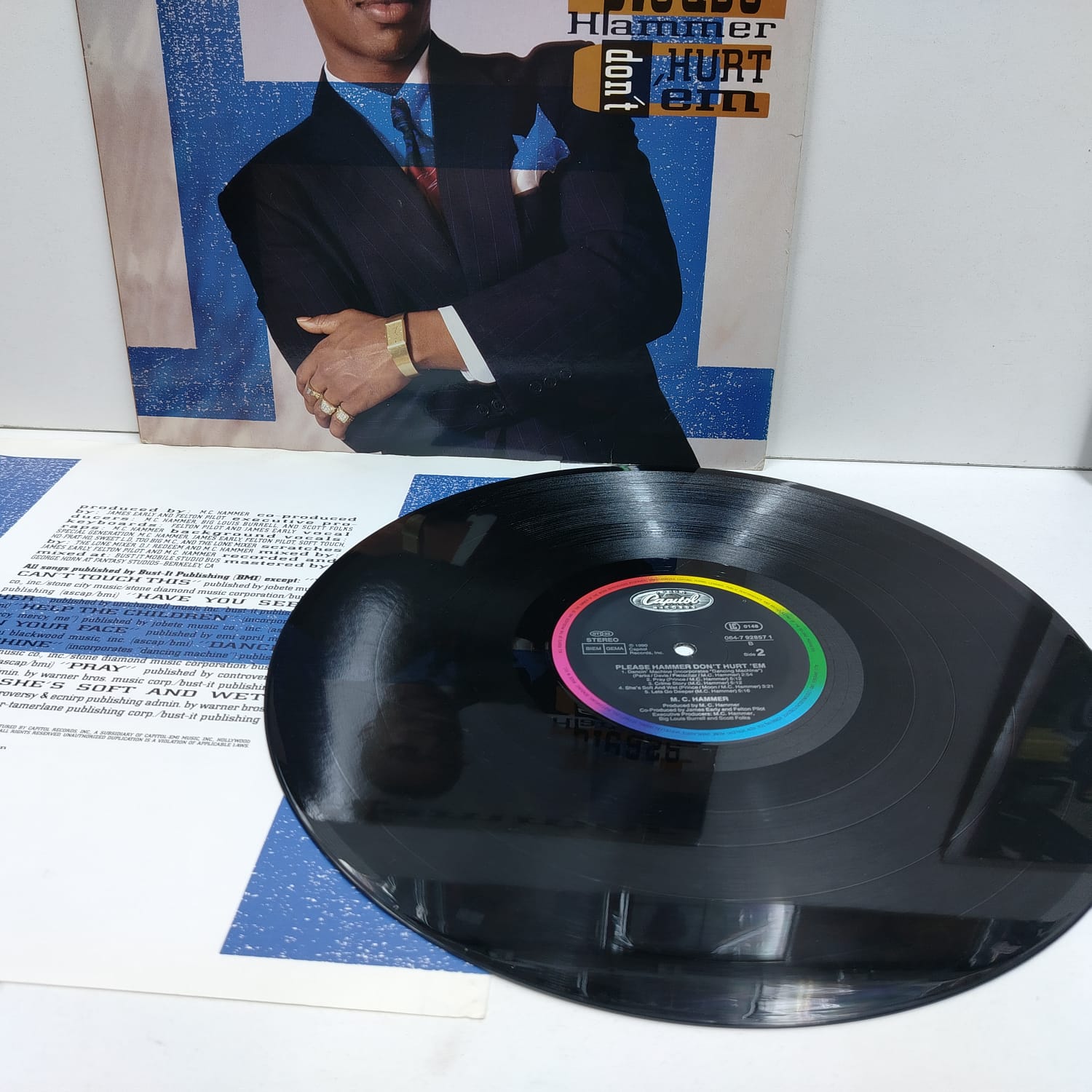 Mc HAMMER – Please Hammer Don’t (LP EPOCA) % | Central Vinilo Music Store