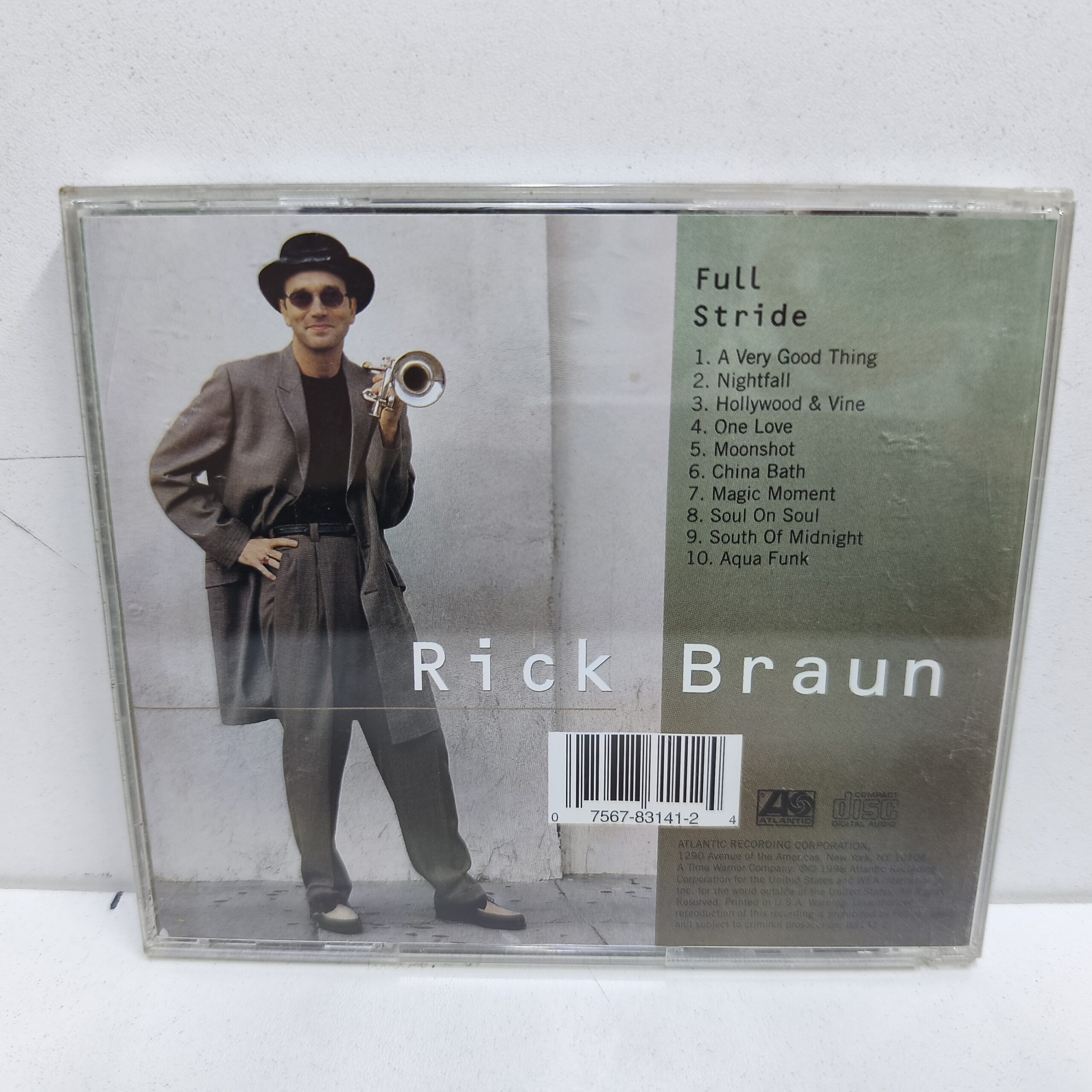 Rick Braun – Full Stride (CD) % | Central Vinilo Music Store
