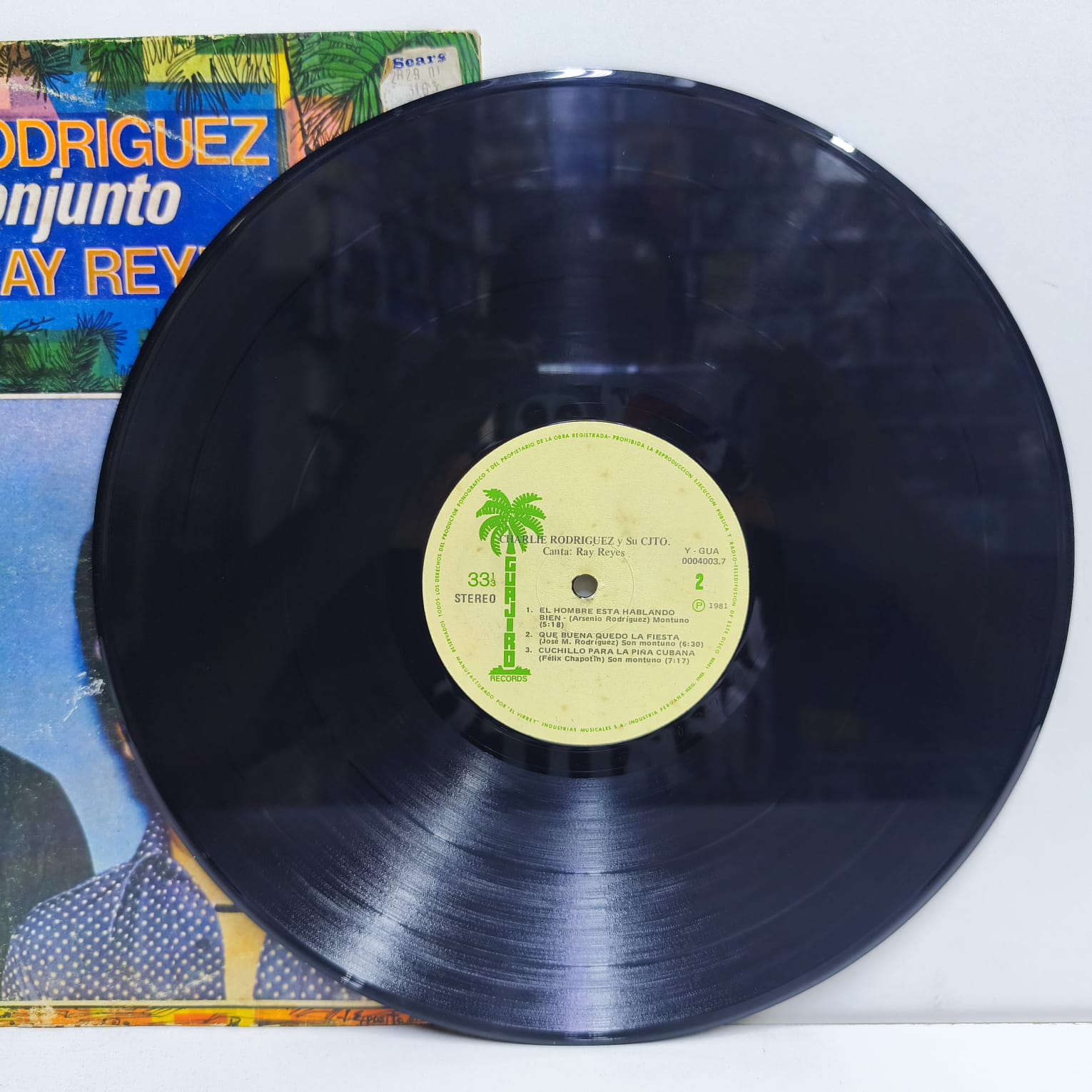 Charlie Rodriguez Y Su Conjunto Canta Ray Reyes (LP EPOCA 9/10 ...