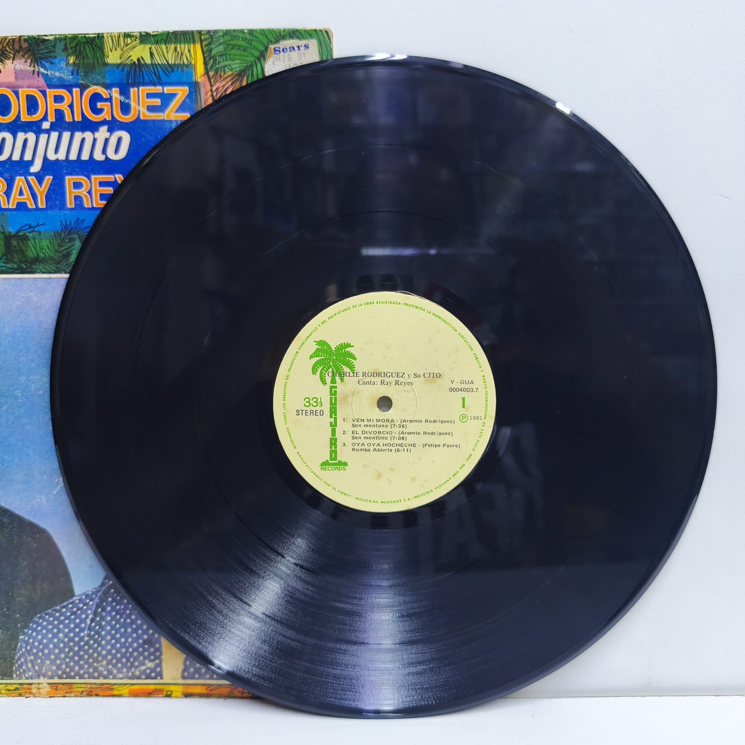 Charlie Rodriguez Y Su Conjunto Canta Ray Reyes (LP EPOCA 9/10 ...